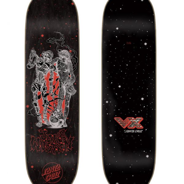 Santa Cruz - Wooten Duo Inverse VX - 8.50in x 32.70in Skateboard Deck
