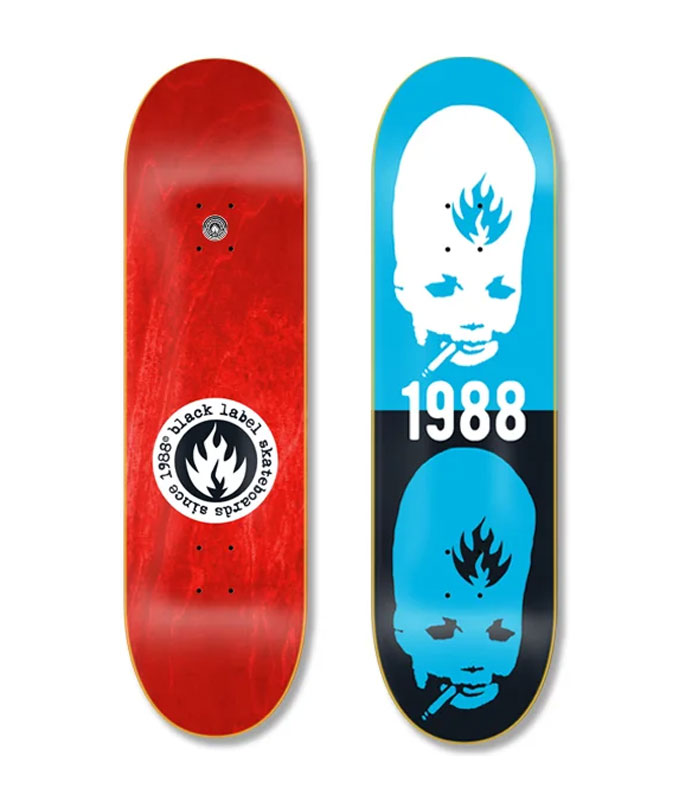 Black Label - Thumbhead Stacked - 8.75in x 32.78in - Flatspot Longboard ...