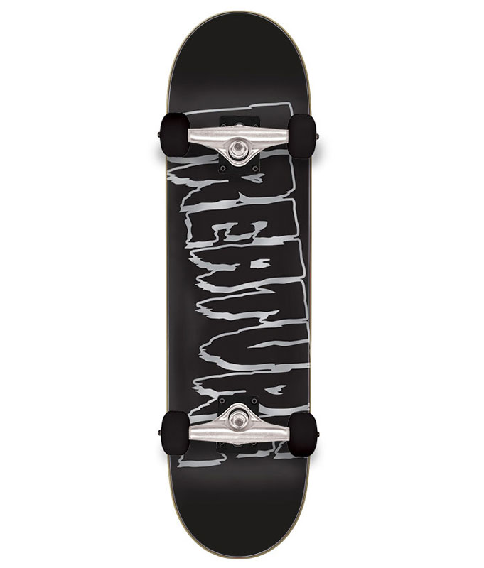 Creature Skateboards Logo Outline Metallic Large Complete 8.25in