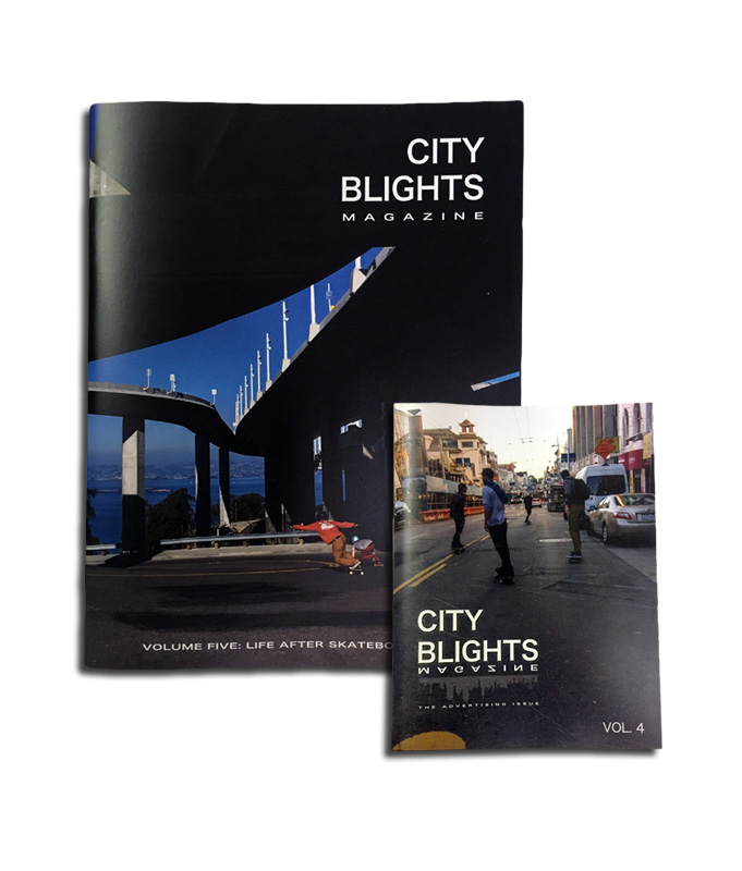 two pack city blights magazine volume 4 and 5