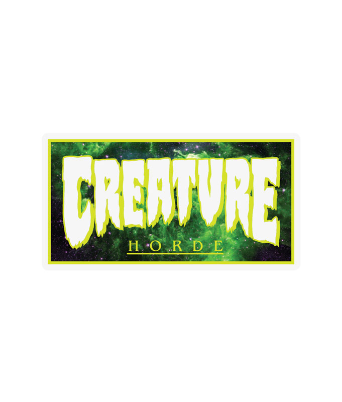 Creature Skateboards - Space Logo 5.25in - Sticker