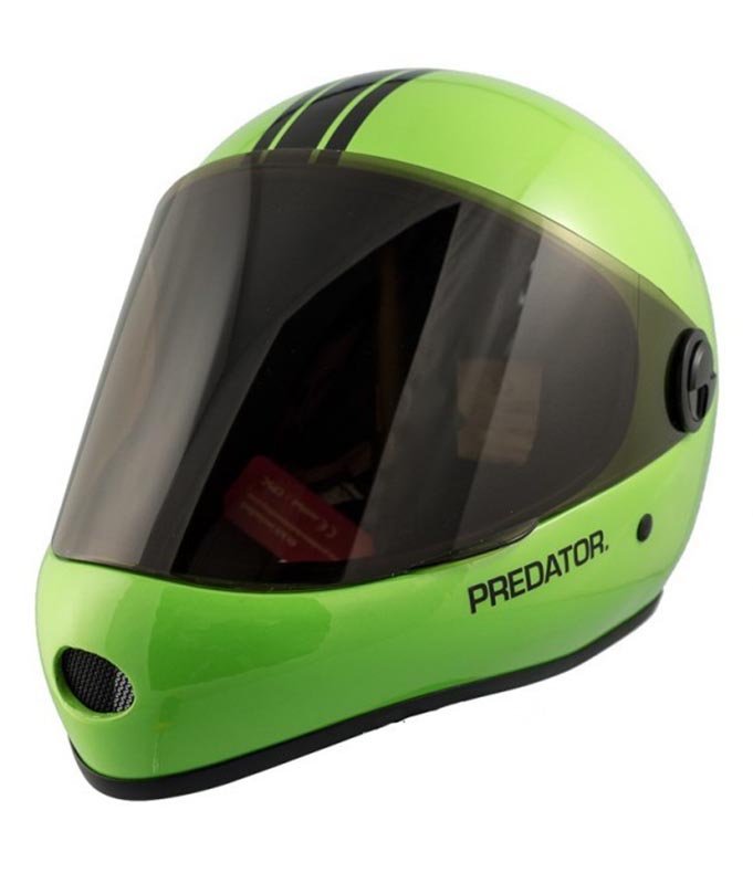 Predator - DH6 Fullface Green - Flatspot Longboards