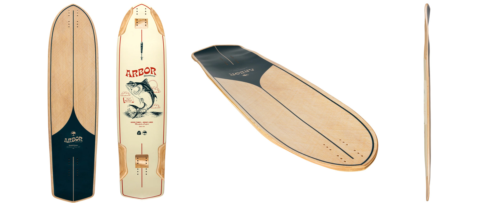 Arbor Skateboards Daniel MacDonald Tyler Howell Pro Downhill Boards