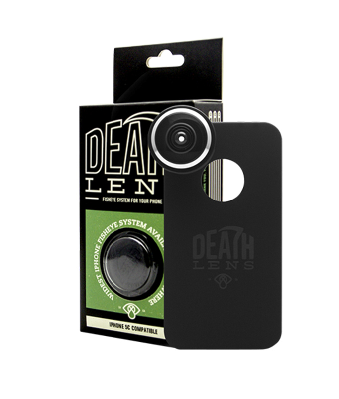 Death Lens - iPhone 5C - Fisheye - Flatspot Longboard Shop