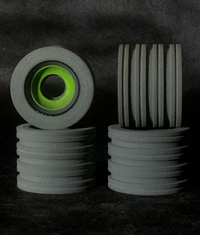 Flatspot Upcycled - Biggie Hawgs 71mm 76a - Rain Grooved Wheels