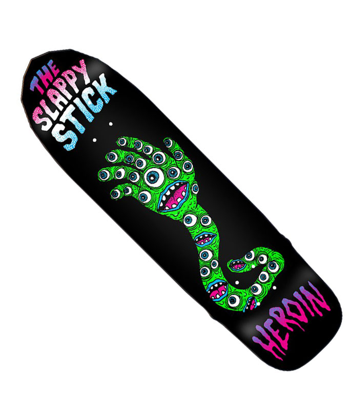 Heroin - Black Summer Slappy Stick - 8.6in x 32.125in - Flatspot ...