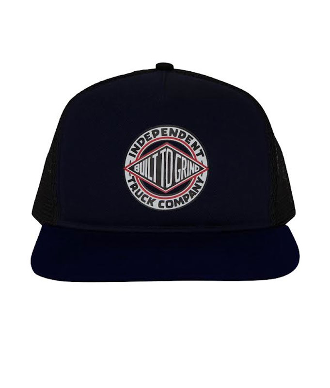 Independent Trucker BTG Summit Navy / Black One Size Snapback Hat