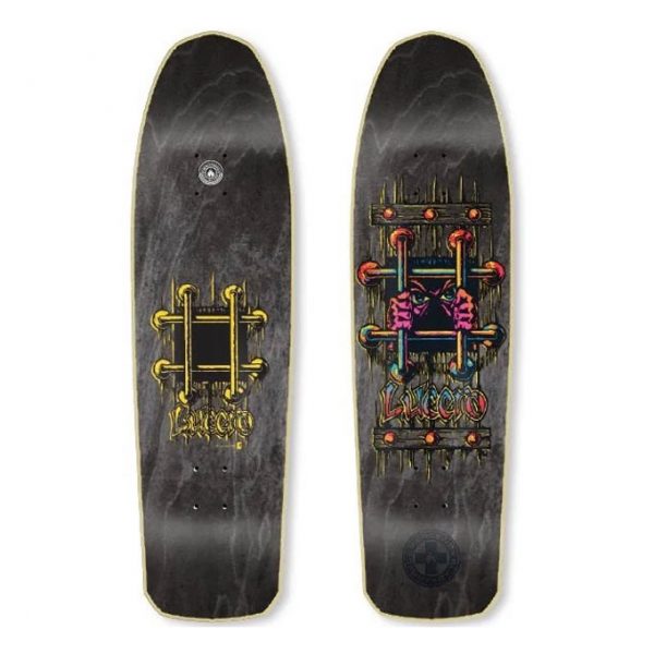 Black Label - OG Bars Black - 8.88in x 32.25in - Flatspot Longboard Shop