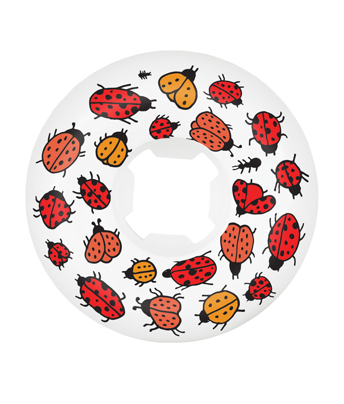 OJ Wheels - Nick Boserio Ladybugs White - 60mm 99a