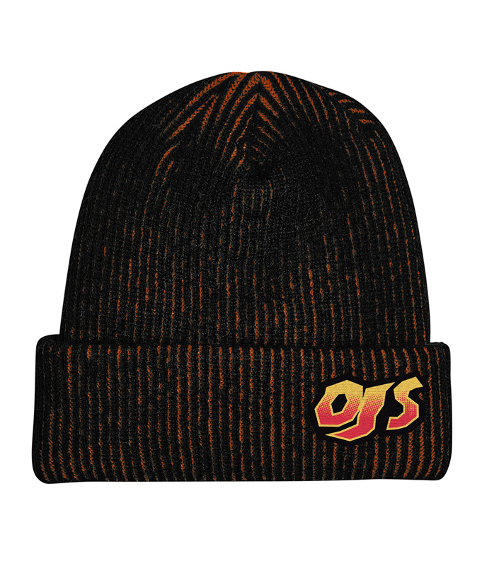 OJs - Beanie OJ Glass - Black / Orange