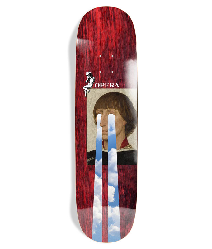 Opera Skateboards - Drama EX7 Red - 8.375in x 31.6in