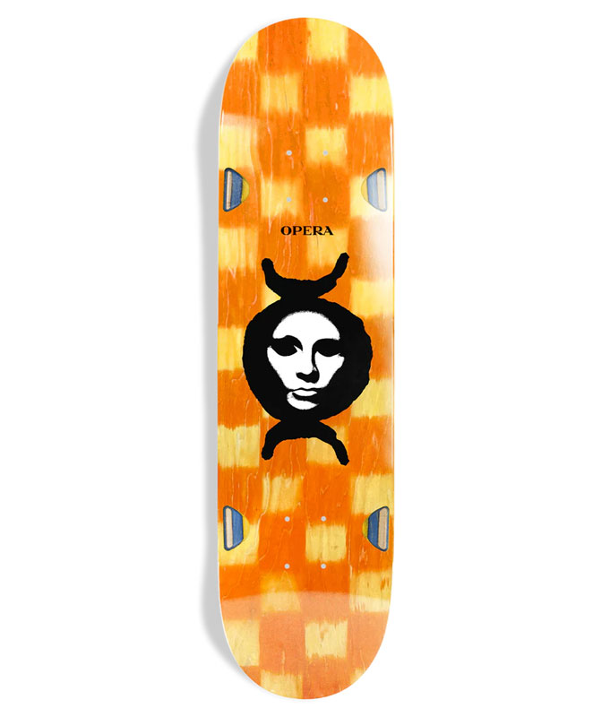 Opera Skateboards - Dye Mask EX7 Yellow Orange - 8.5in x 31.95in