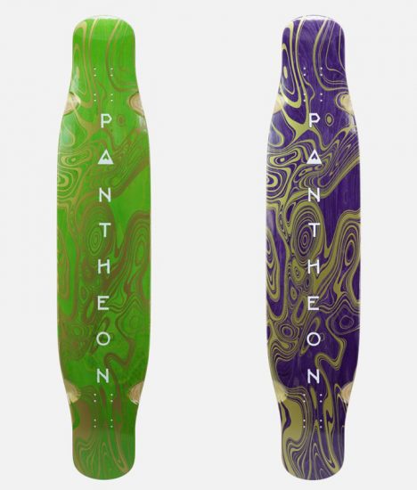 Pantheon Longboards - Tandava 2 Purple 6-Ply - Dancing Deck