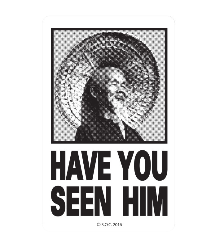 Powell Peralta - Animal Chin Black 4.25in - Sticker