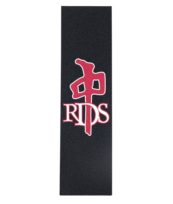 Red Dragon Supply RDS OG Logo Griptape Sheet 9″ x 33″ Black