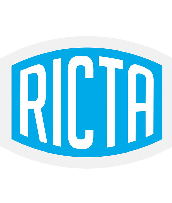 Ricta Wheels - Logo 2in - Sticker