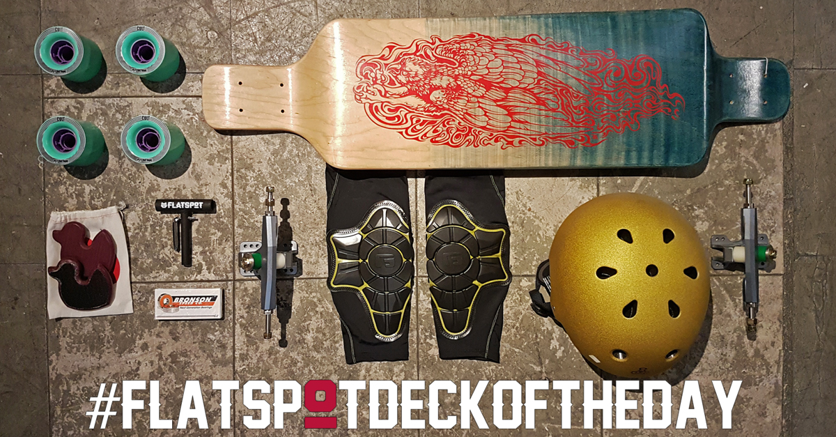 #FlatspotDeckofTheDay: Subsonic Talon - Flatspot Longboard Shop