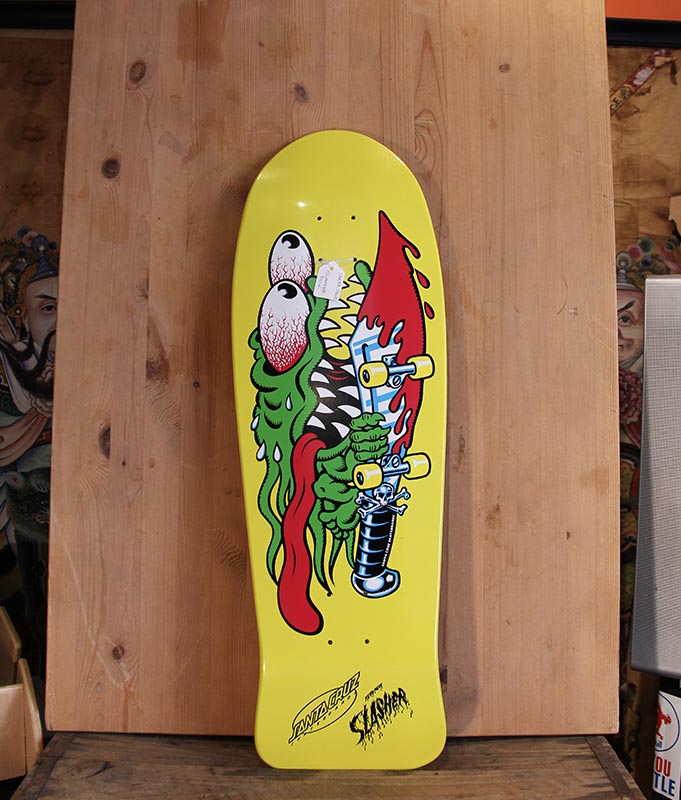 Santa Cruz - Yellow Slasher - Deck - Flatspot Longboard Shop