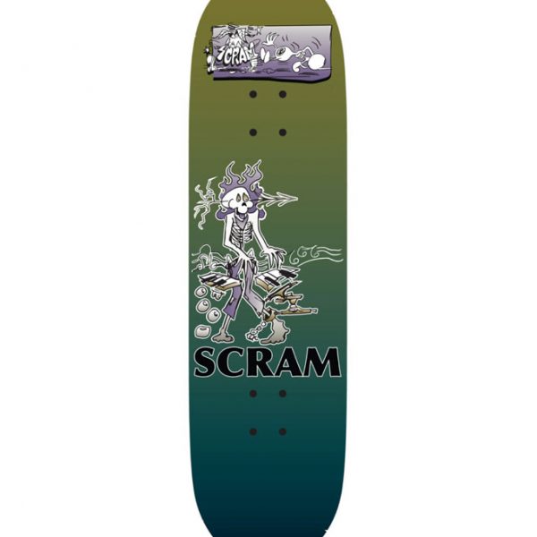 Scram Skates - Popsicle - 10.25in x 33in skateboard deck
