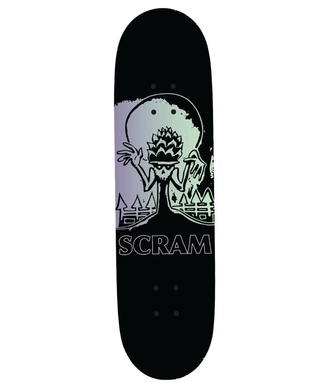 Scram Skates - Popsicle - 10.5in x 33in skateboard deck
