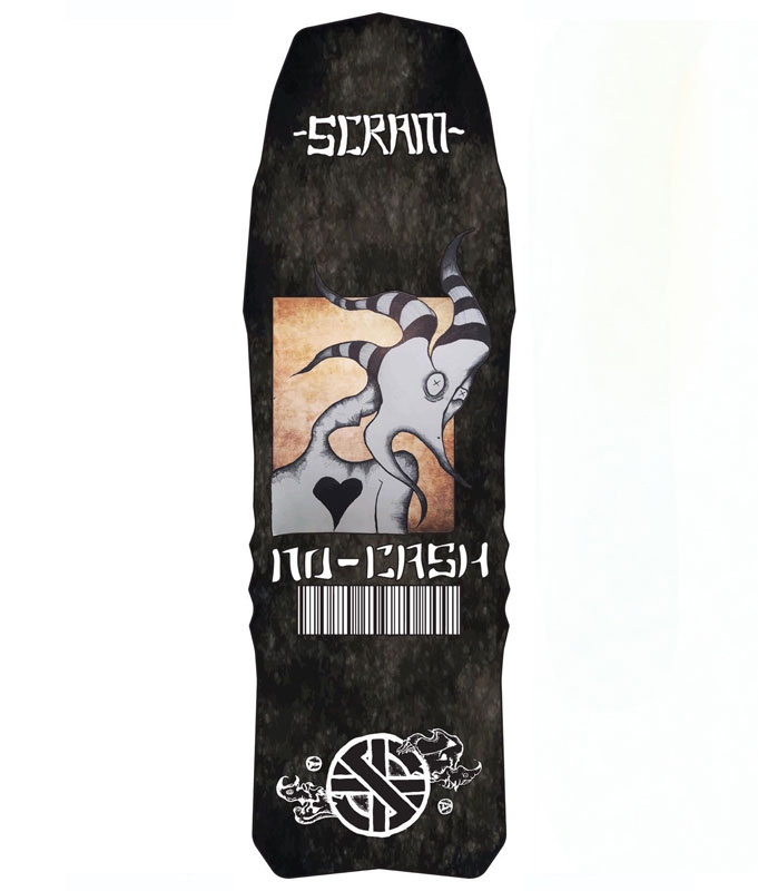 Scram Skates - Gnarjersey - 10.375in x 33.0in skateboard deck
