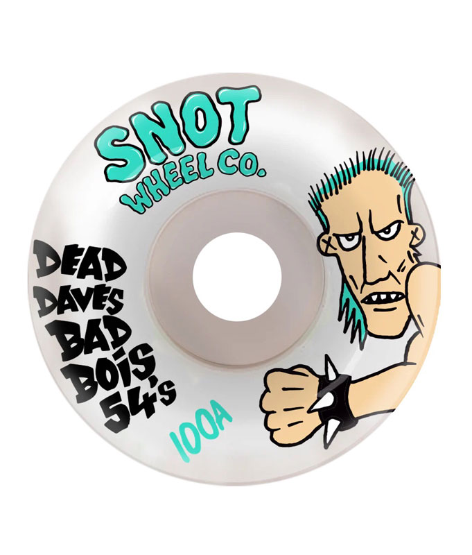 Snot Skateboard Wheels - Dead Dave Bad Bois - 54mm 100a