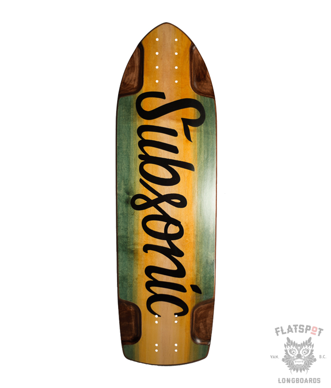 Subsonic - Spirit 30 Slalom - Deck : Flatspot Longboards