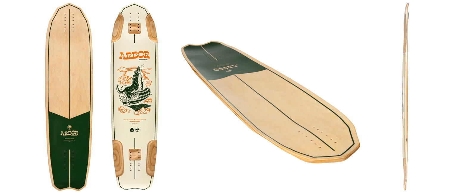 Arbor Skateboards Daniel MacDonald Tyler Howell Pro Downhill Boards