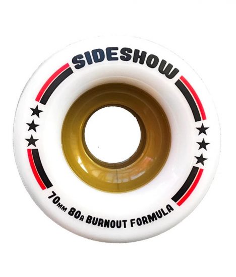 Venom Wheels - Sideshow White downhill Slide - 70mm x 80a