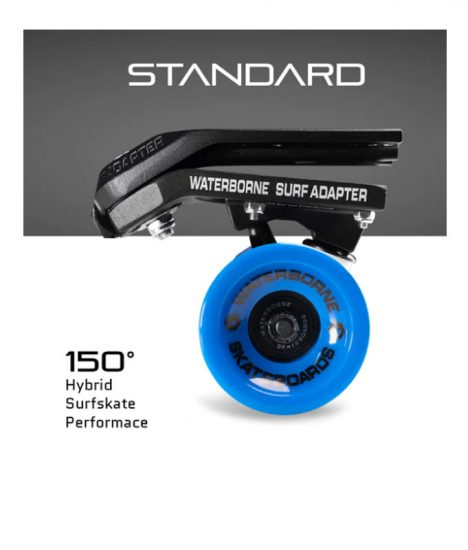 Waterborne - Surf Skate Adapter FIN System Black - Surf Skate