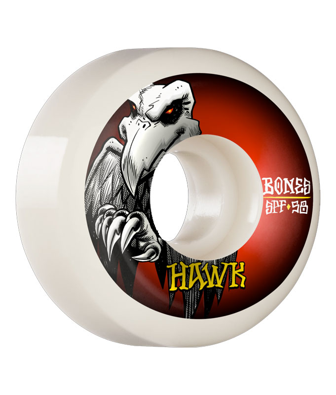 Bones - SPF Hawk Falcon II P5 Sidecut - 58mm x 84b - Flatspot Longboard ...