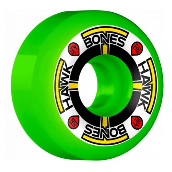 Bones Wheels - Pro SPF Hawk T-Bone II P5 Sidecut Green - 60mm 84B