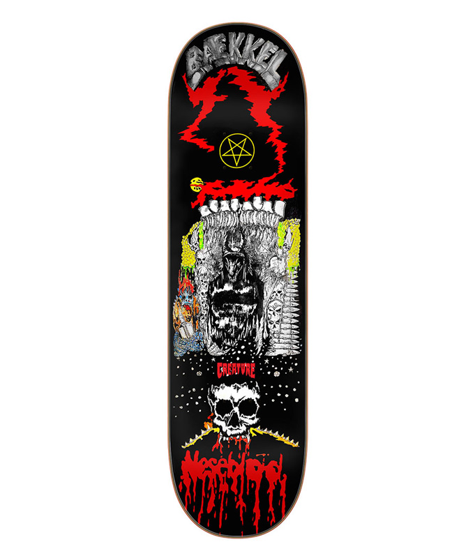 Creature - Baekkel Annihilate Pro Skateboard Deck - 8.6in x 32.11in