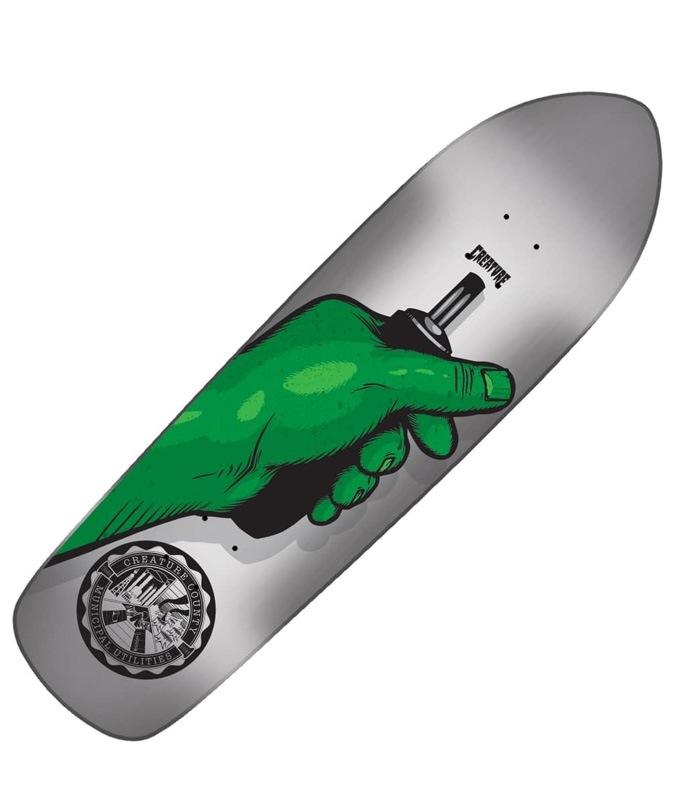 Creature - CCMU Trowel Team - 8.5in x 32.25in - Flatspot Longboard Shop