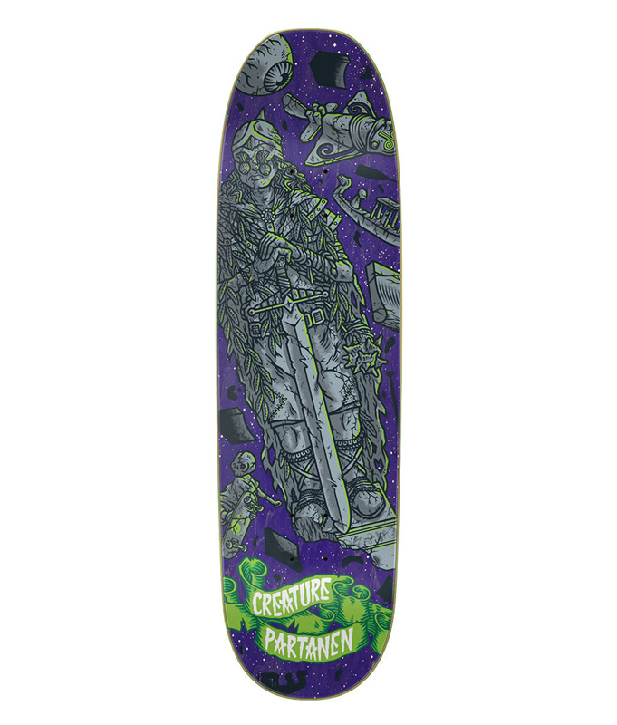 Creature - Partanen Space Hesh Skateboard Deck - 8.8in x 32.2in