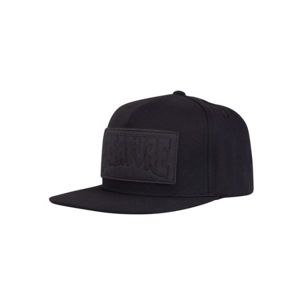 Creature - Reverse Patch High Profile Snapback Hat - Black - Flatspot Longboard Shop