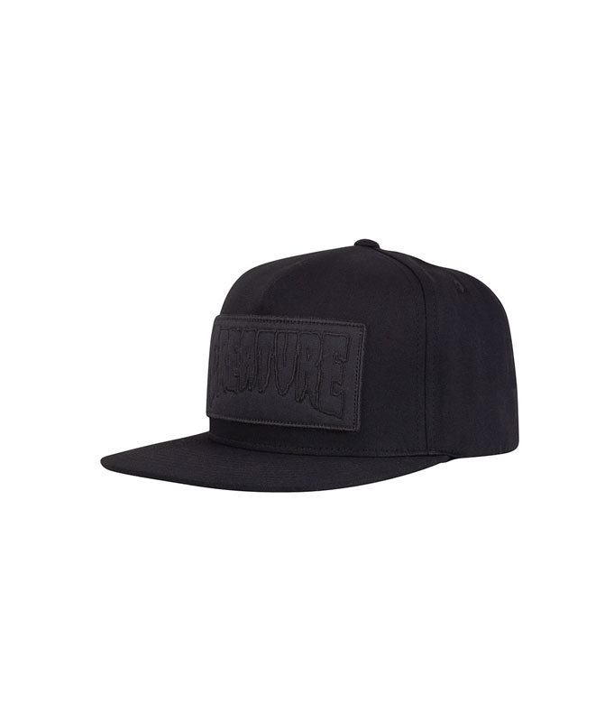 Creature - Reverse Patch High Profile Snapback Hat - Black - Flatspot Longboard Shop