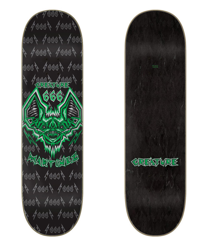 Creature - Martinez GRBG Bat Pro Creature Skateboard - 8.6in x 32.11in