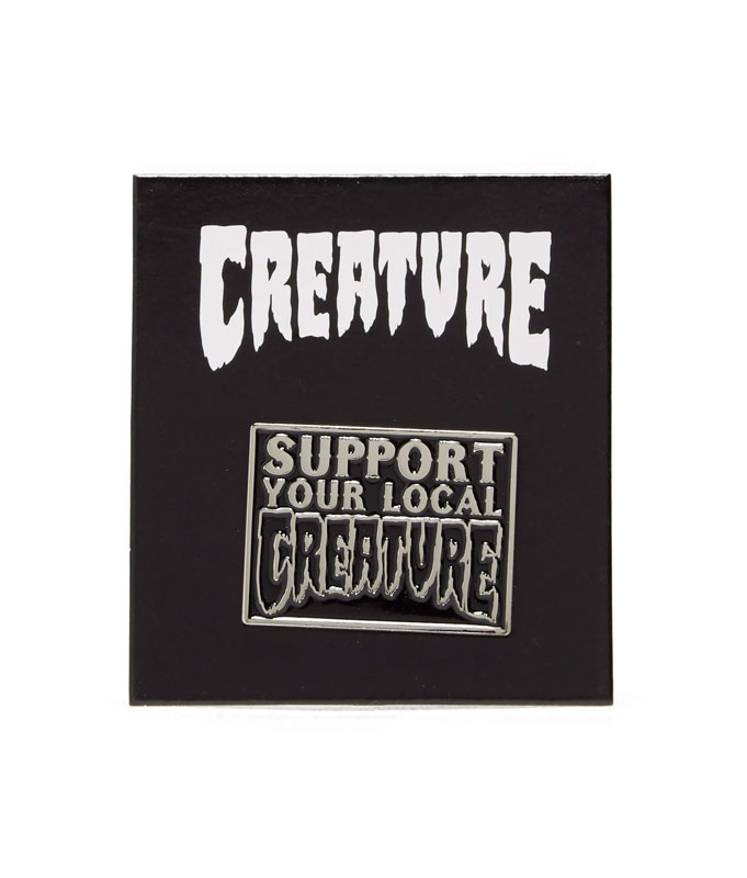 Creature Skateboards - Support your Local - Enamel Lapel Pin