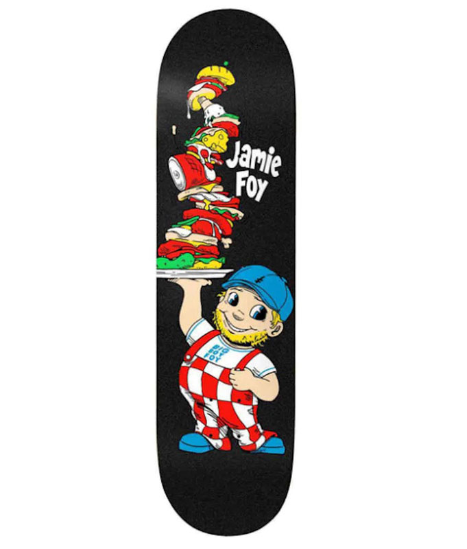 Deathwish Skateboards Big Boy Foy Jamie Foy Black 8.0 inch - Deck