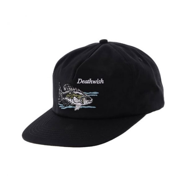 Deathwish - Crappie Black Snapback 5 Pannel - Hat