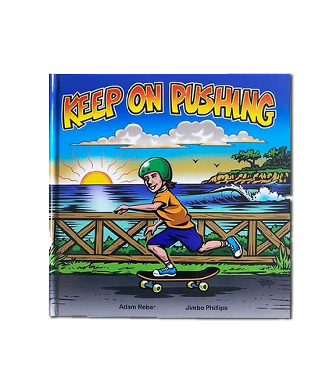 Keep On Pushin - Book - Flatspot Longboard Shop