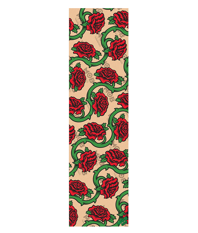 Mob Grip Santa Cruz Dressen Rose Vine Clear Skateboard Griptape