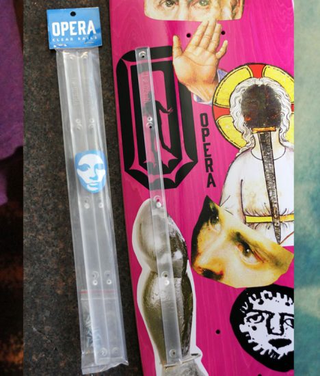 Opera Skateboards - Clear - Rails
