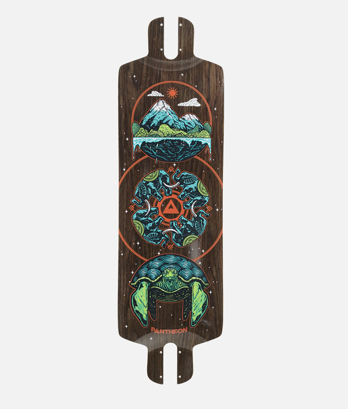 Pantheon Longboards - Pranayama Cosmic Turtle - Deck