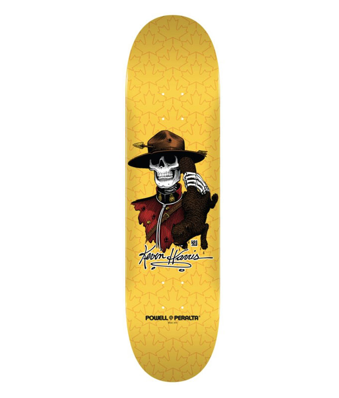 Powell Peralta - Kevin Harris Mountie Popsicle 8.0in - Yellow