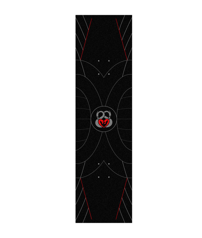 Powell Peralta Skateboards Andy Anderson Theory Map Grip Tape 9 x 33