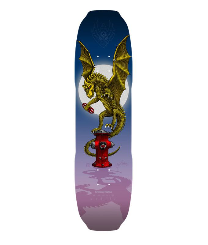 Powell Peralta Flight Andy Anderson Baby Heron Vajra 8.4in x 32.5in