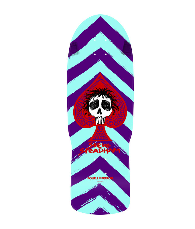 Powell Peralta Steve Steadham Spade Purple Aqua 10.0in x 30.12in