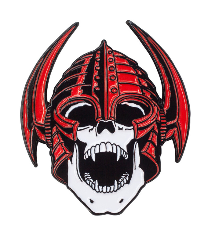 Powell Peralta - Per Welinder Red Helmet Enamel - Lapel Pin